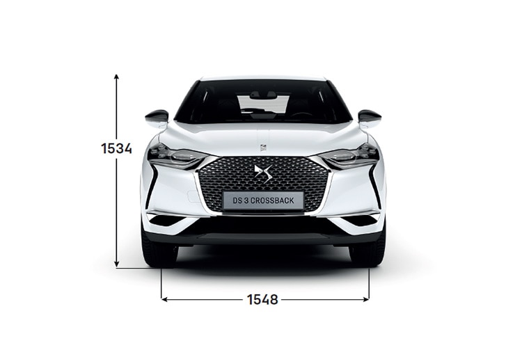 Technické specifikace DS 3 CROSSBACK